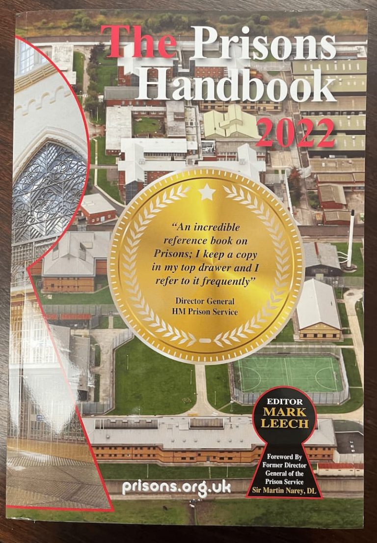 The 23rd edition of the Prison Handbook now been published - One Pump Court